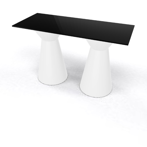 Roller rectangular dining table - Foremost Furniture Ltd.